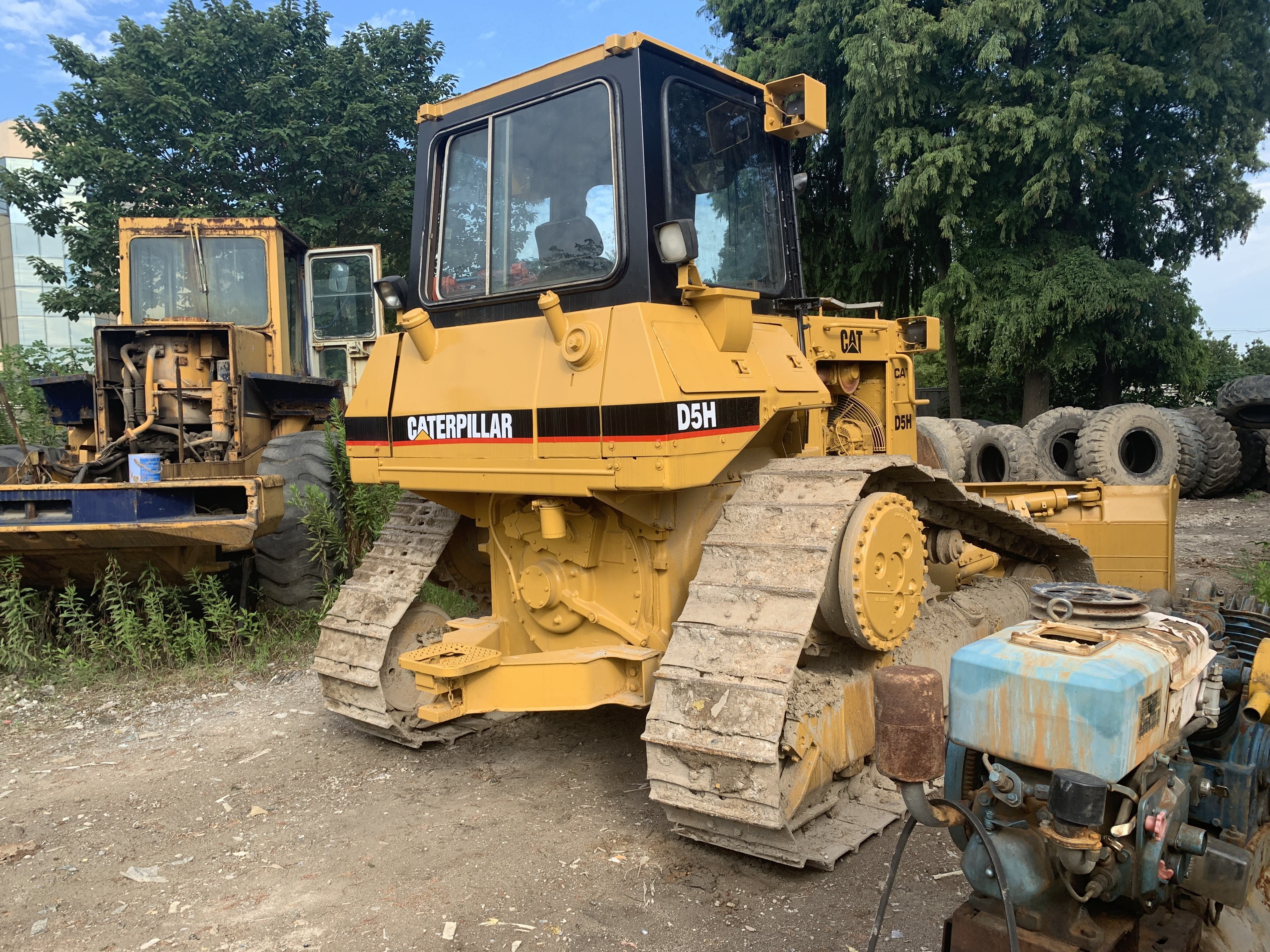 Blade 6 Arah Digunakan Bulldozer Caterpillar D5H transmisi Powershift ...